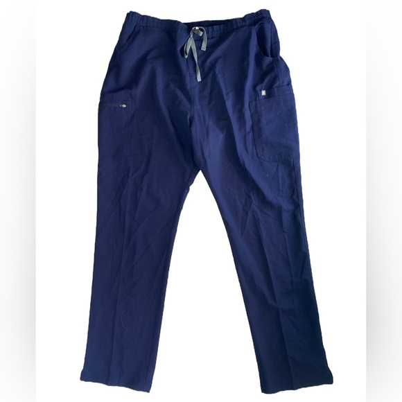 Figs | Pants & Jumpsuits | Figs Kade Cargo Scrub Bottoms Navy Blue Gray ...